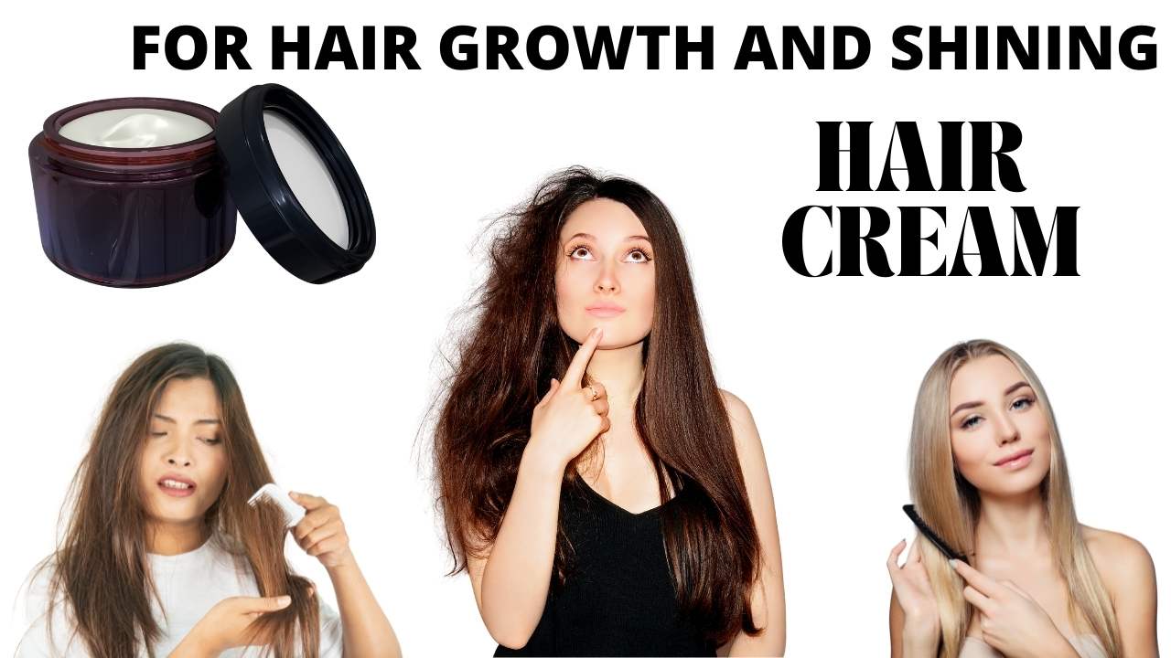Home Made Hair Cream For Hair Growth And Shining : How To Grow Hair ...